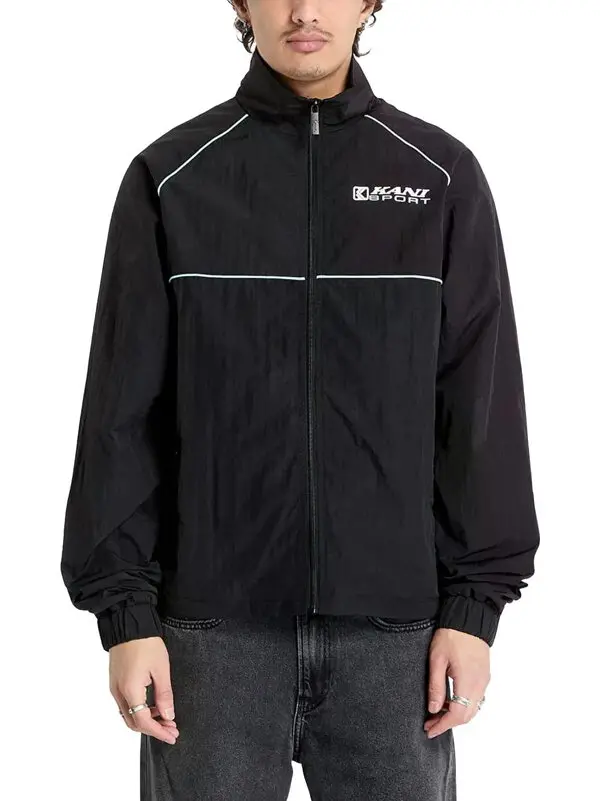 KARL KANI Piping-detail Jacket - Black