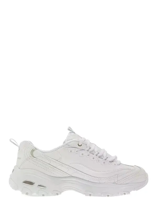 Sketchers D'lites Lace-up Sneakers - White