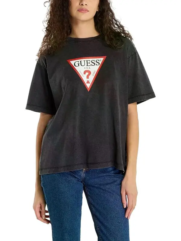 Guess Logo-print T-shirt - Grey