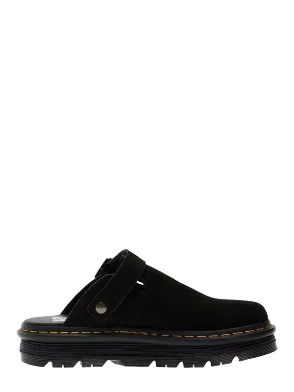 Dr. Martens Zebzag Platform Mules - Black