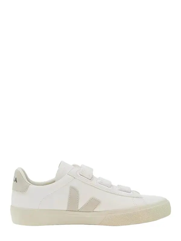 VEJA Touch-strap Leather Sneakers - White