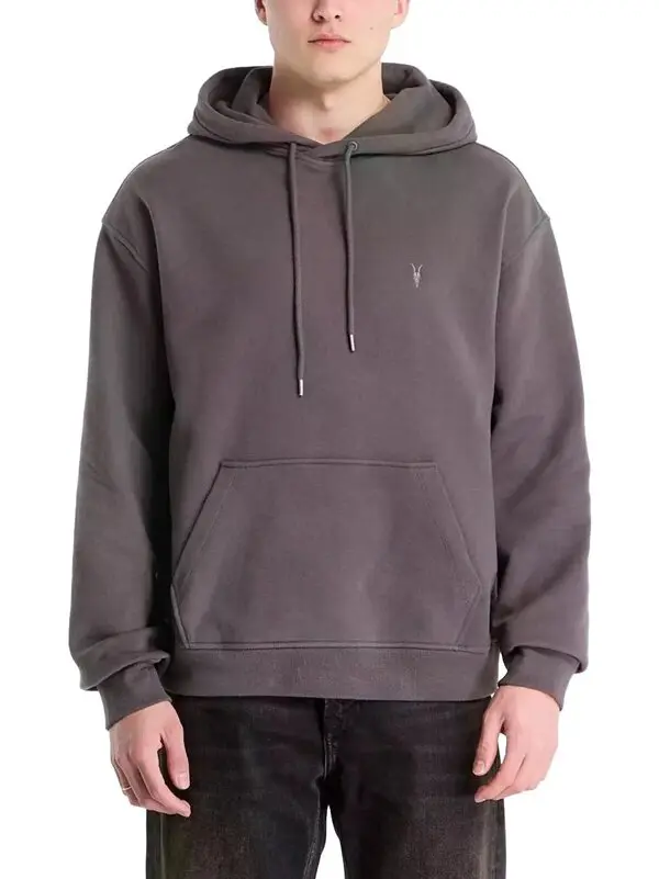 ALLSAINTS Asher Ramskull Hoodie - Grey