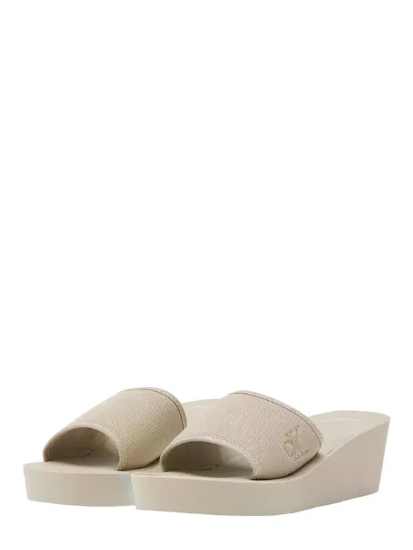 Calvin Klein Wedge-heel Sandals - Neutrals