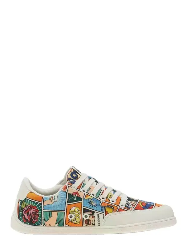 BE LENKA Rebound Comic-book Print Sneakers - Neutrals