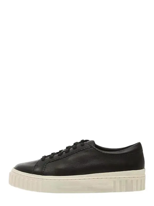 Clarks Mayhill Walk Platform Sneakers - Black