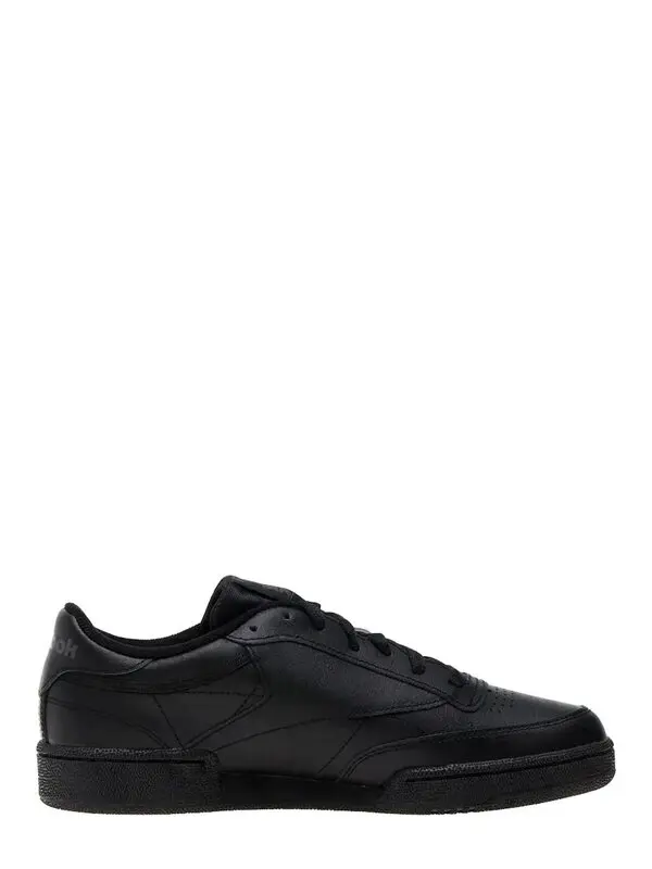 REEBOK Perforated Leather Sneakers - Black