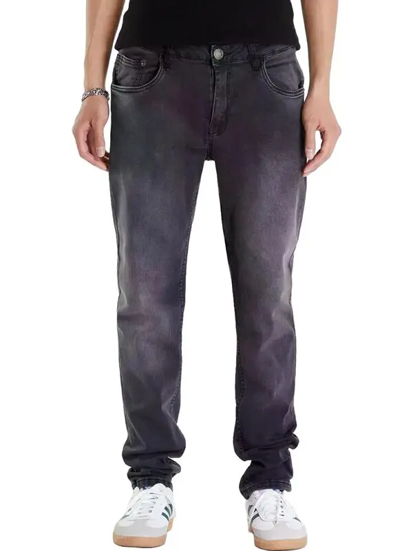 URBAN CLASSICS Acid-wash Jeans - Grey