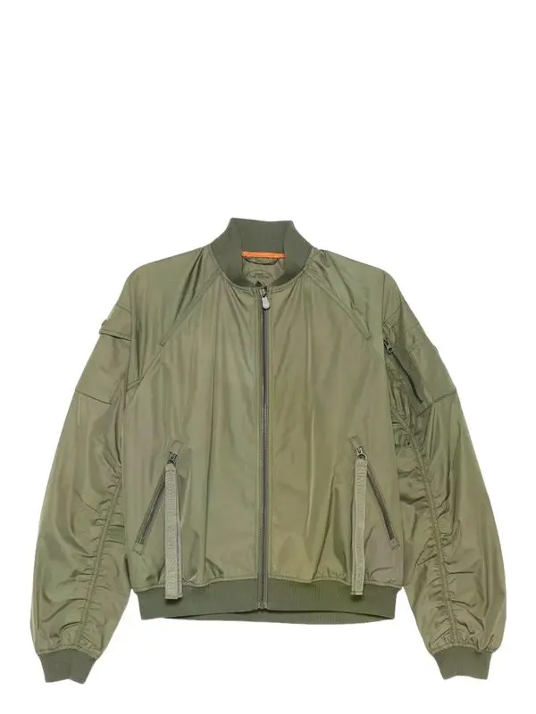 SAVE THE DUCK Zip-up Bomber Jacket - Green