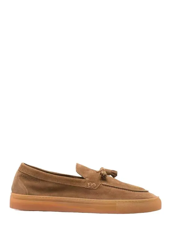 SUMMERY COPENHAGEN Tassel-detail Loafers - Brown
