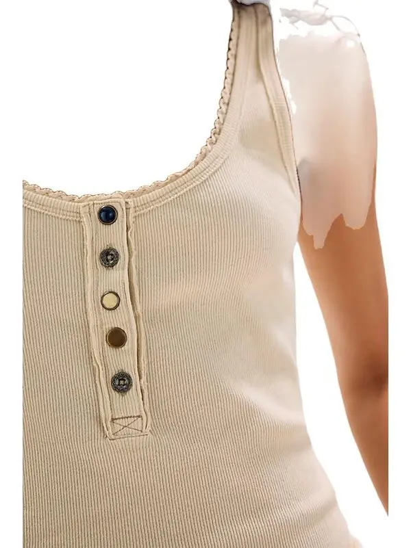 Free People We The Free Ryder Tank - Double Espresso