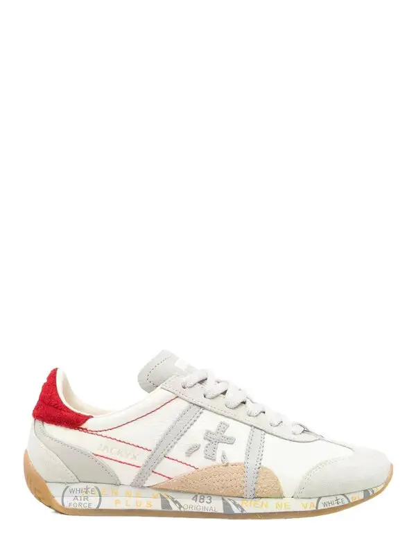 Premiata Jackyx Panelled Sneakers - Neutrals