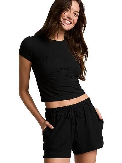 Victoria's Secret Modal Ultra-fine Shorts - Black