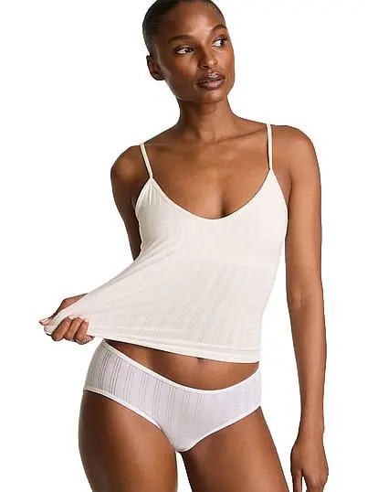 Victoria's Secret Modal Ultra-fine Cami Top - White,ivory