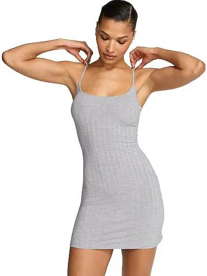 Victoria's Secret Sosoft™ Modal Ultra-fine Short Slip Dress - Grey