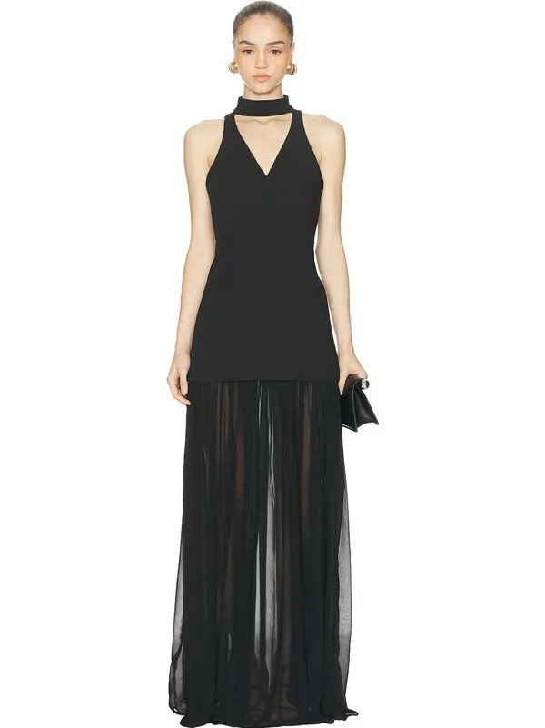 L'academie By Marianna Serin Gown - Black