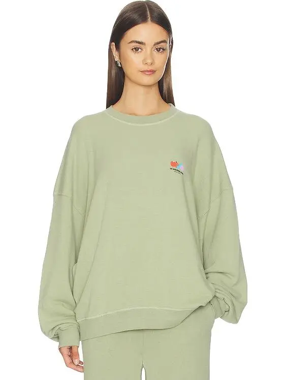 American Vintage Crewneck Sweater - Sage