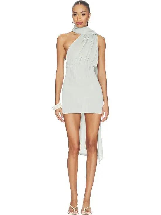 AYA MUSE Thea Mini Dress - Sage