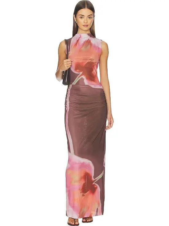 SOVERE / Ayden Maxi Dress - Chocolate