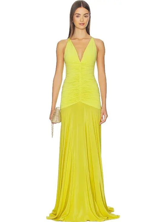 Silvia Tcherassi Sana Dress - Yellow
