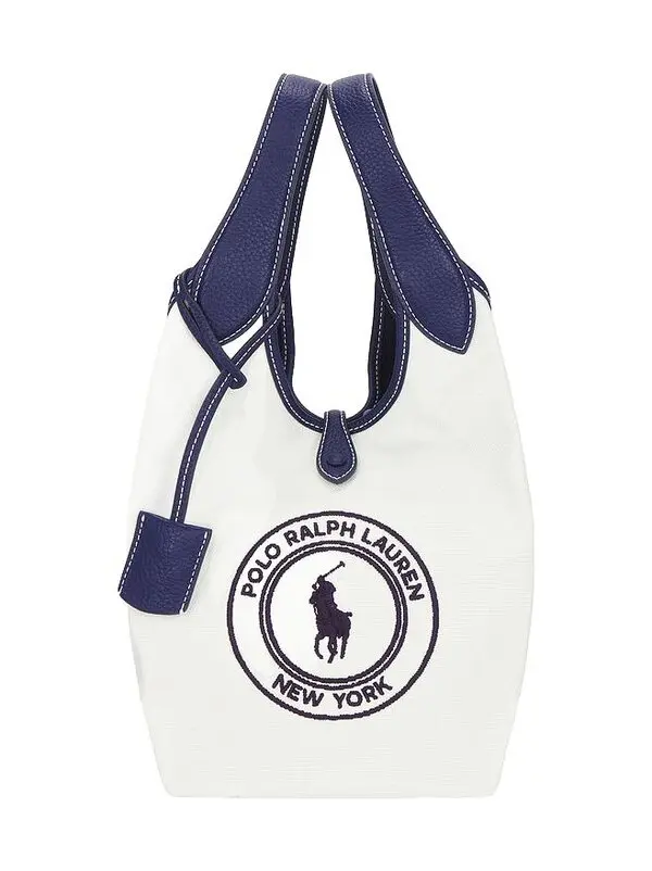 Polo Ralph Lauren Canvas Tote Bag - White