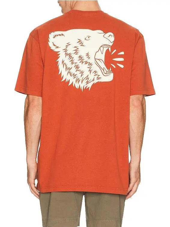 Filson Bear Graphic Tee In . Also - Brick