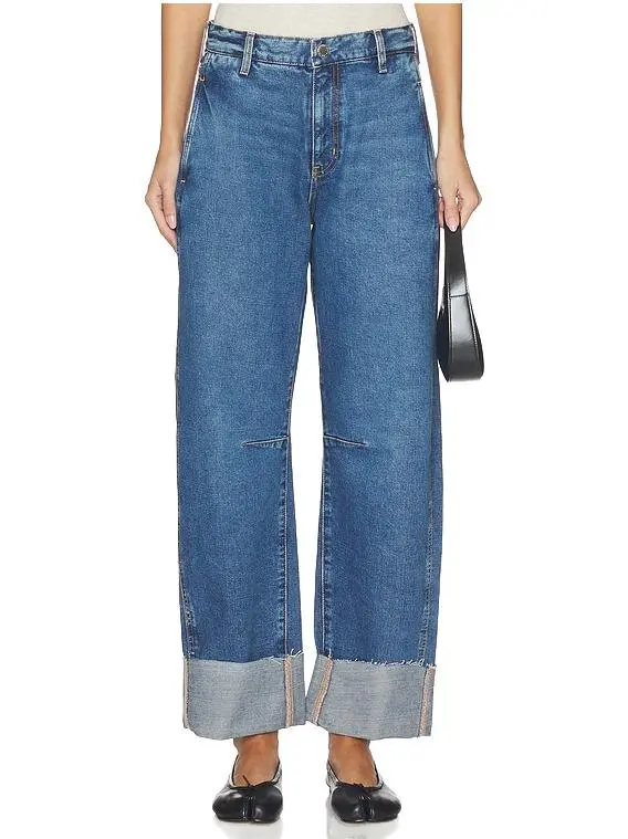 Ag Mercer Barrel Jeans - Blue