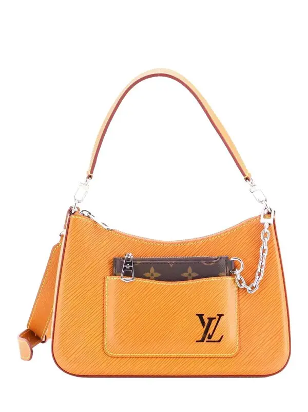 LOUIS VUITTON Marelle Handbag Epi Leather Hobo Bag - Brown