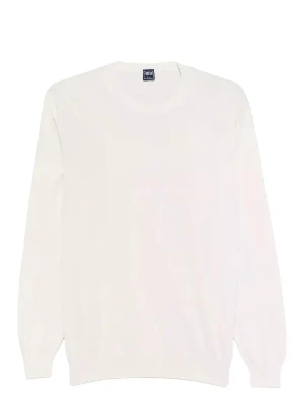 Fedeli Fine-knit Sweater - Neutrals