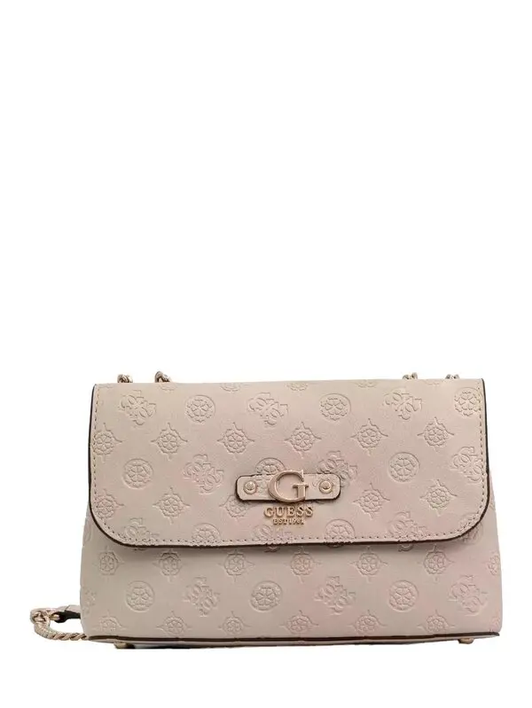 Guess Embossed Crossbody Bag - Neutrals