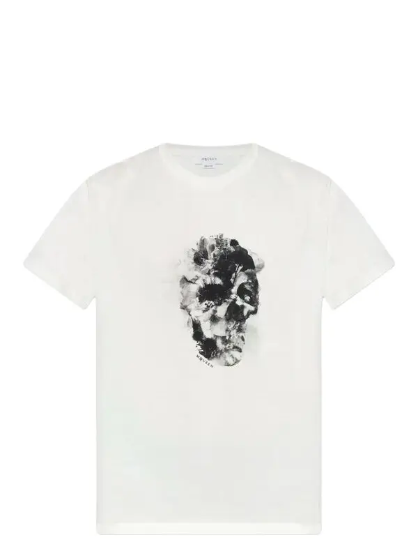 Alexander McQueen Skull-print T-shirt - White