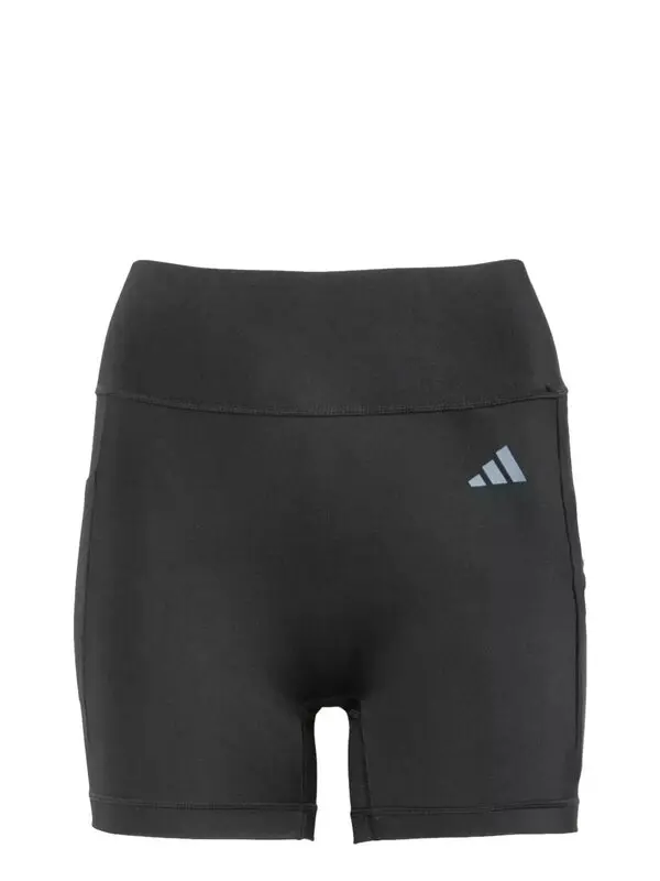 Adidas Logo-print Compression Shorts - Black