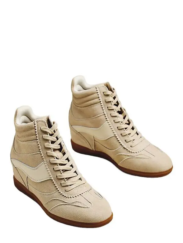 Dolce Vita Isaac Heeled Sneakers - Oatmeal