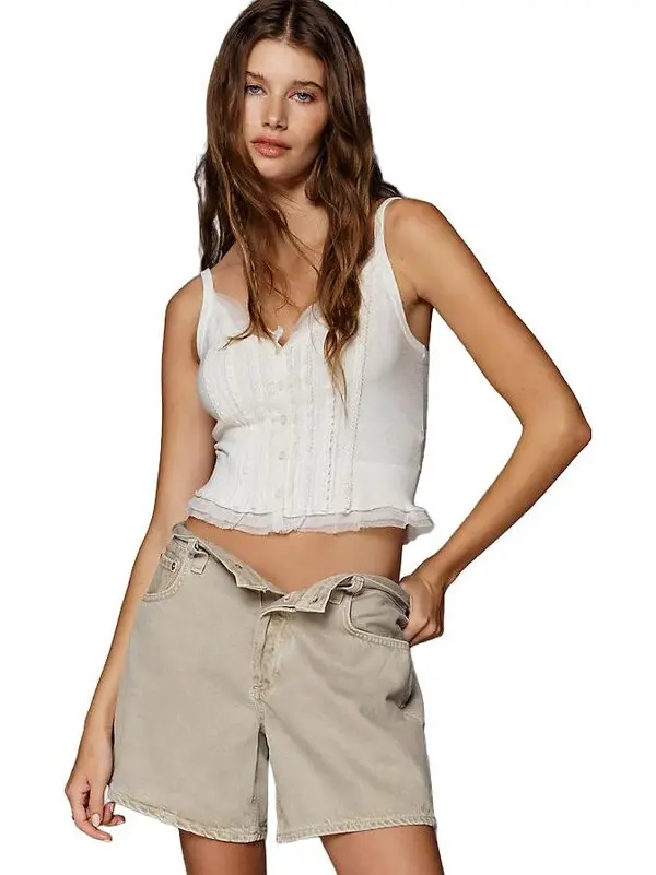 Citizens Of Humanity Billie Relaxed Denim Shorts - Burnished Quartz