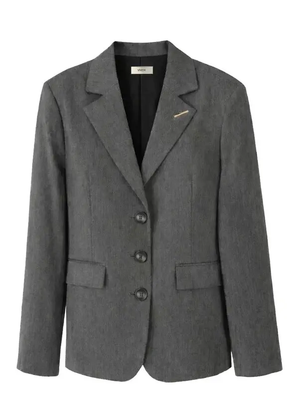 VIVEH Tailored Blazer - Grey