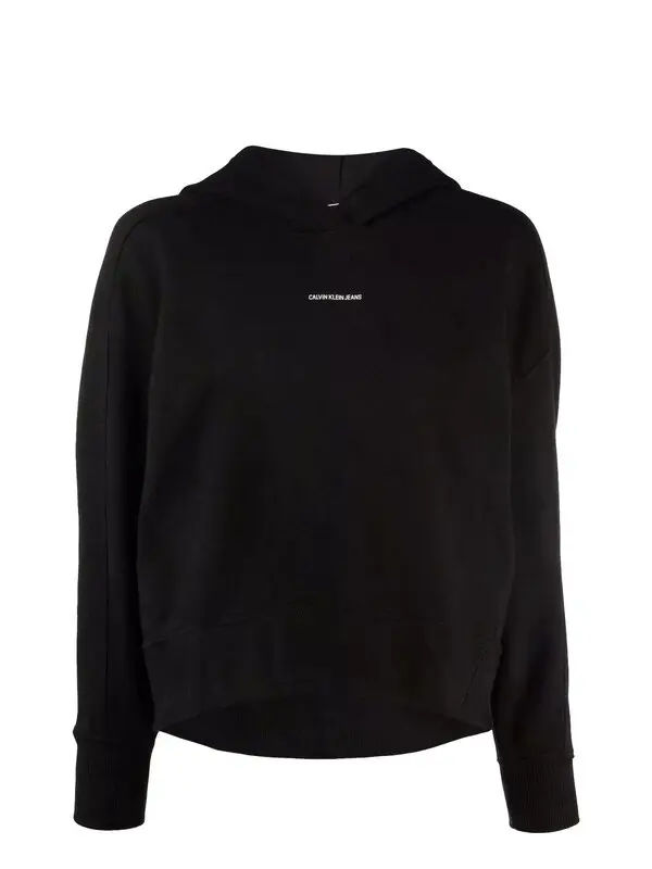 Calvin Klein Cotton Hoodie - Black