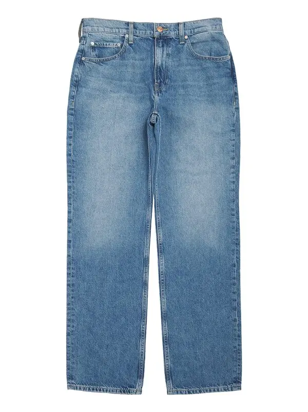 Paige Doheny Relaxed Straight Jeans - Blue