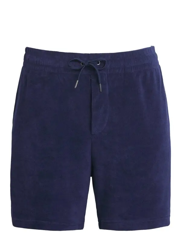 Polo Ralph Lauren Cotton Terry Shorts - Navy