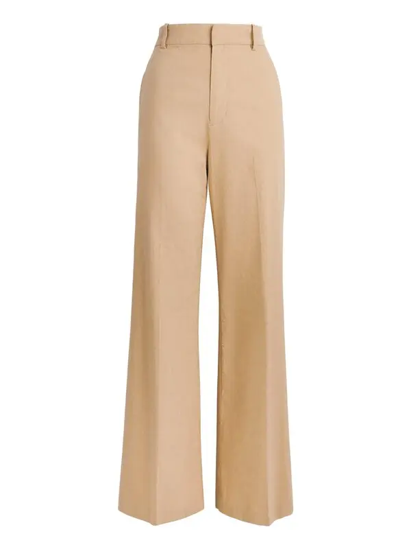 Polo Ralph Lauren Stretch Cotton-linen Beaton Trousers - Beige