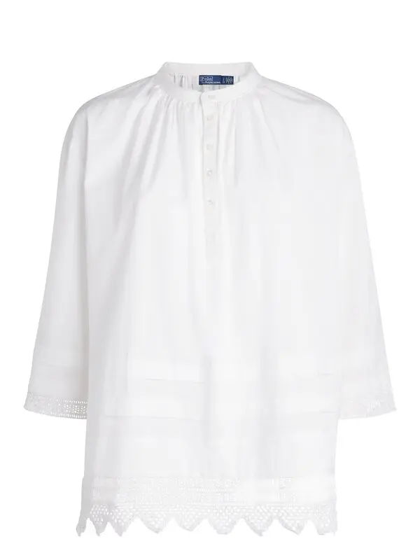 Polo Ralph Lauren Cotton Round-neck Shirt - White