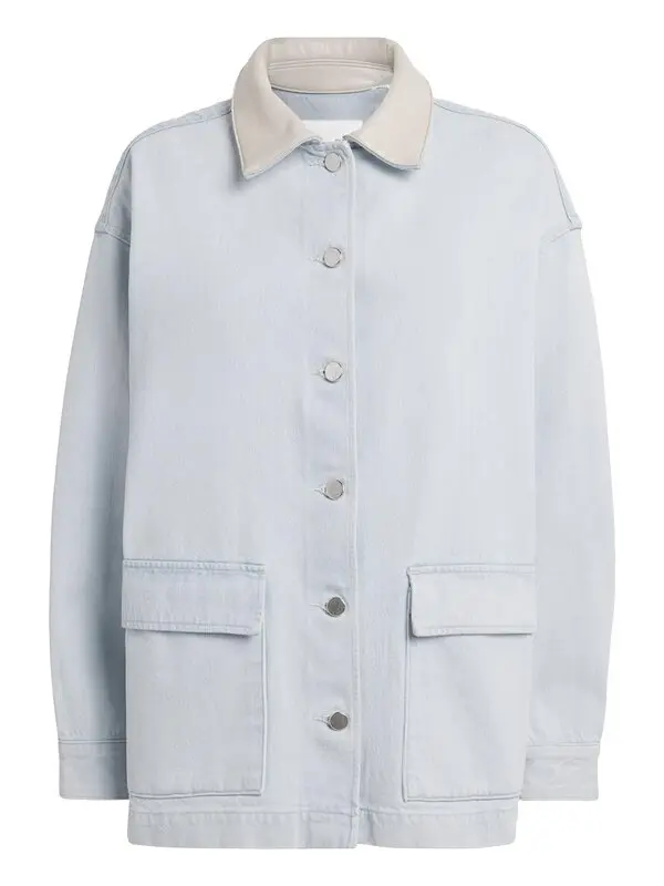 AGOLDE X Maria Mcmanus Oversized Field Jacket - Blue