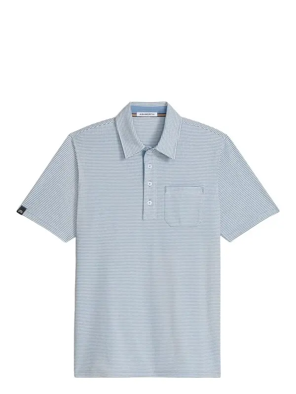 ASHWORTH GOLF Trestles Polo - Denim