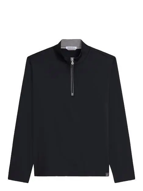 ASHWORTH GOLF Crosby 1/4 Zip - Black