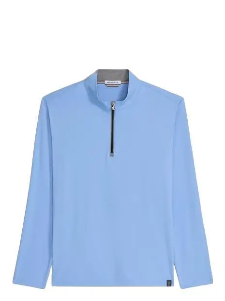 ASHWORTH GOLF Crosby 1/4 Zip - Chambray