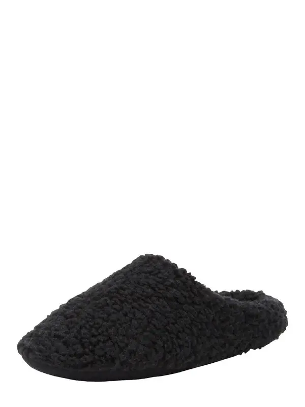 KINGSIZE Fleece Slippers - Black