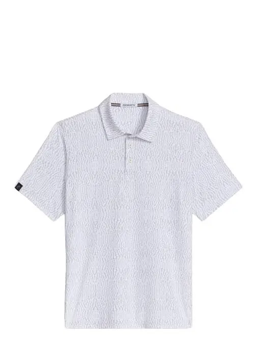 ASHWORTH GOLF Wavy Caps Polo - Stone Grey