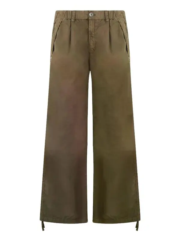 Herno Drawstring-hem Trousers - Green