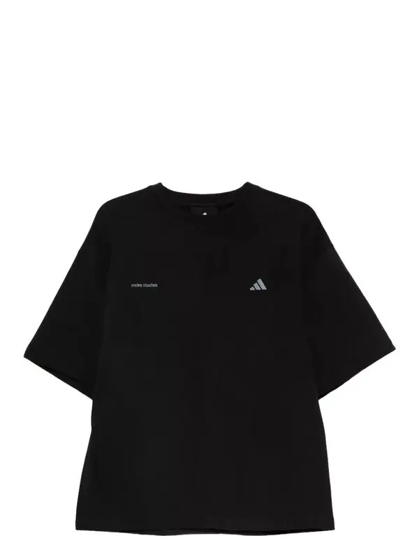 Adidas X Entire Studios Logo-print T-shirt - Black