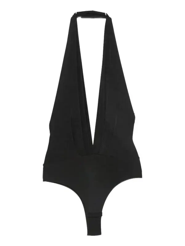 Andamane Halterneck Bodysuit - Black