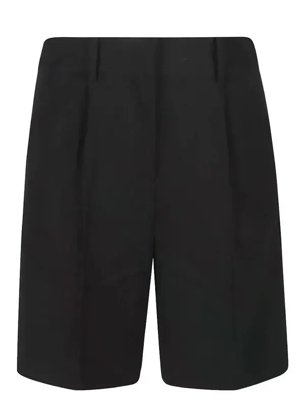Almada Label Tailored Shorts - Black