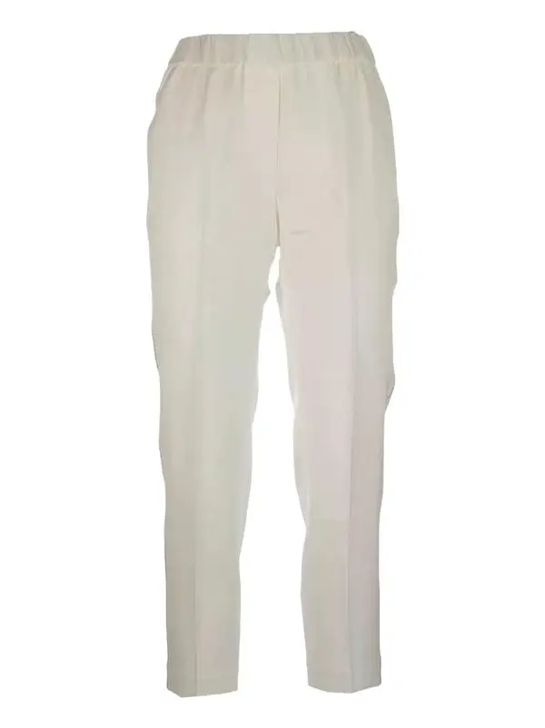 Peserico Monili-chain Trim Trousers - Neutrals